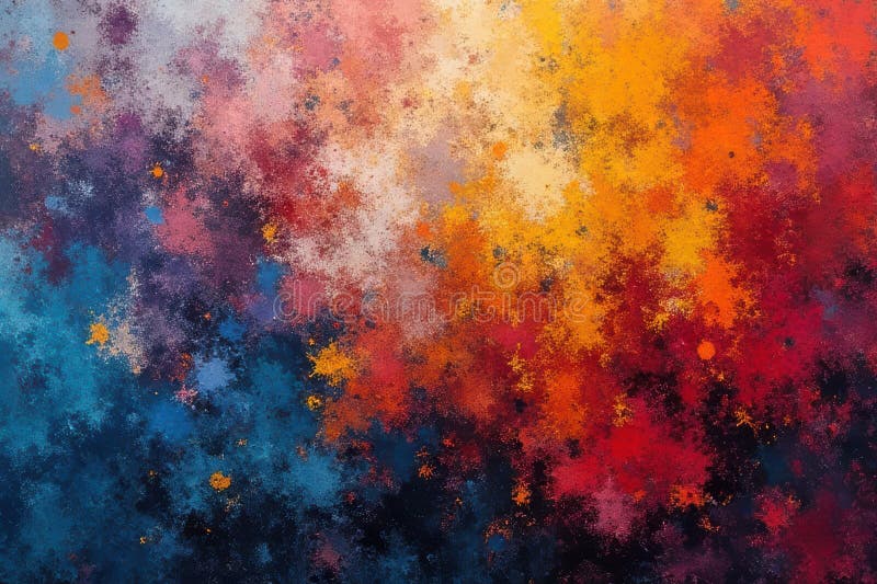 Embracing Abstract Fervor stock illustration. Illustration of colors ...