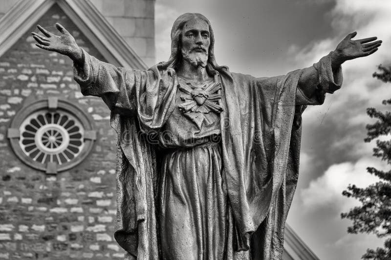 Embracing Arms stock photo. Image of white, statue, jesus - 24151072