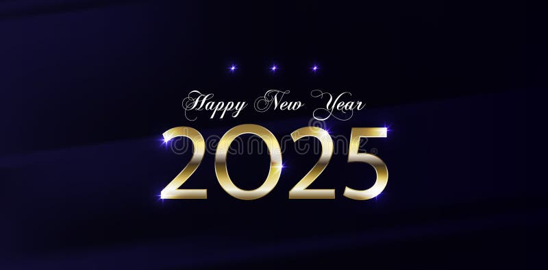 Embracing Change Celebrating the Arrival of 2025 Stock Illustration ...