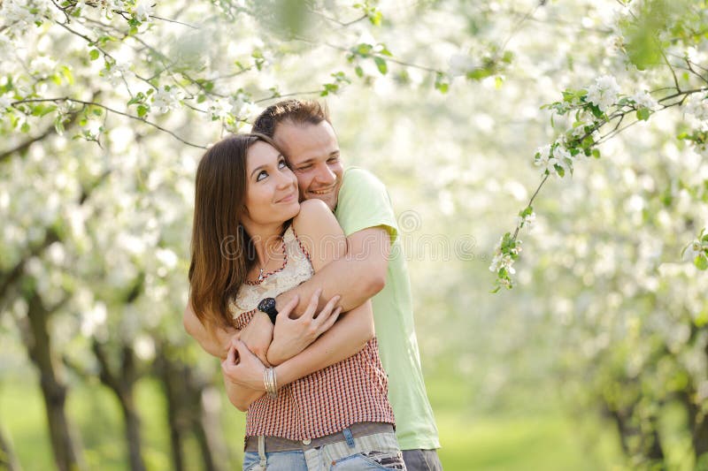 Embracing Couple stock image. Image of dating, bonding - 37185229