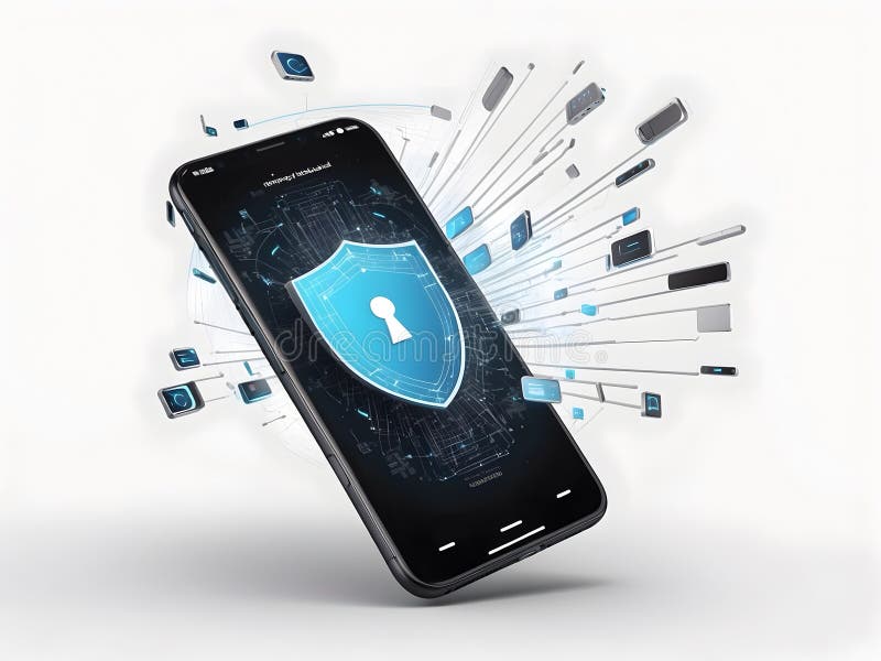 Embracing the Data Privacy in the Digital Age Stock Photo - Image of ...