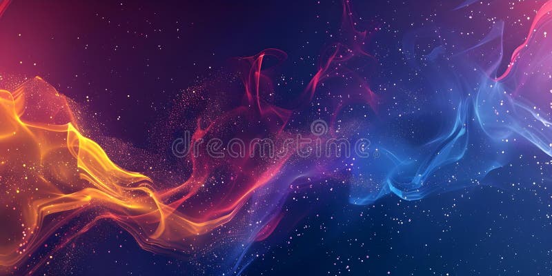 Embracing Digital Transformation: Vibrant Abstract Background ...