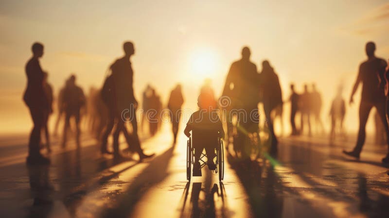 Embracing Diversity: the Inclusion Paradigm Stock Photo - Image of ...