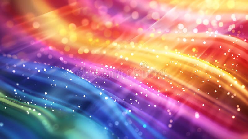 Embracing Diversity - Soft Rainbow Swirl LGBTQ+ Background Generative ...