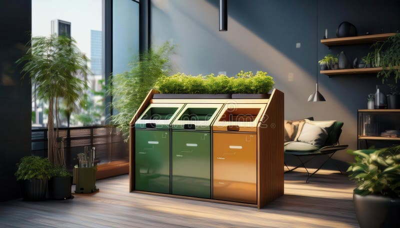 Embracing Earth Day through Innovative Waste Stock Photo - Image of ...