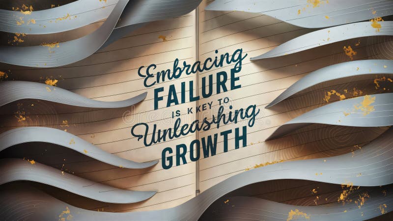 Embracing Failure, Motivational Quote Design with High Quality Image ...