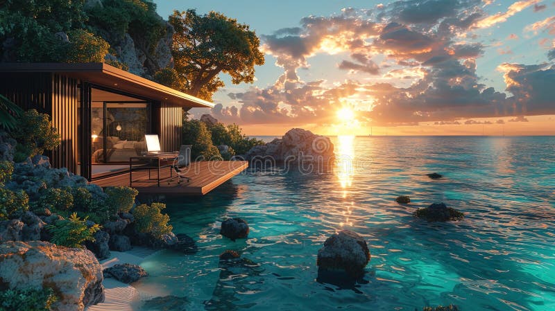 Embracing the Freedom of Remote Work, the Vacation Spot Transforms into ...