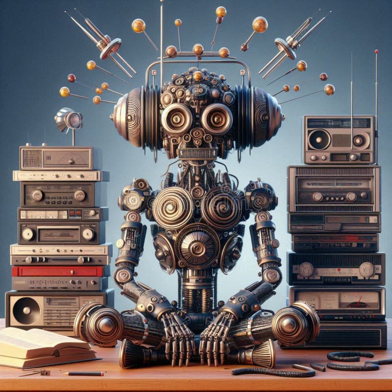 Embracing the Future of Automation" Stock Illustration - Illustration ...