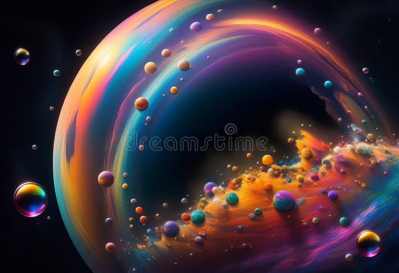 Embracing the Future with High-Tech 3D Block Wall Innovation Stock ...