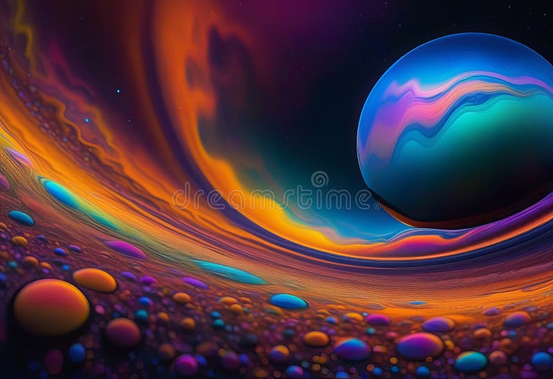 Embracing the Future with High-Tech 3D Block Wall Innovation Stock ...