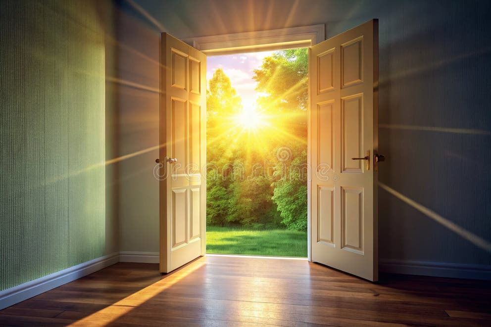 Embracing the Future a Powerful Symbol of New Beginnings and Unlocking Potential through Open ...