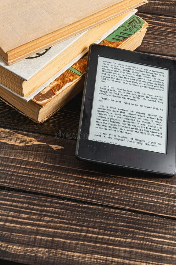 Embracing the Future of Reading during E Book Reading Week Stock Photo ...