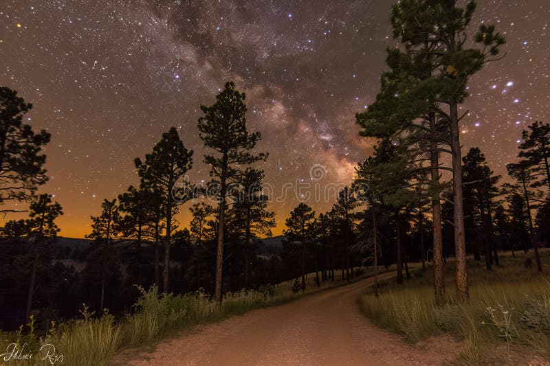 Embracing Profound Celestial Connection in Vast Night Sky, Finding ...