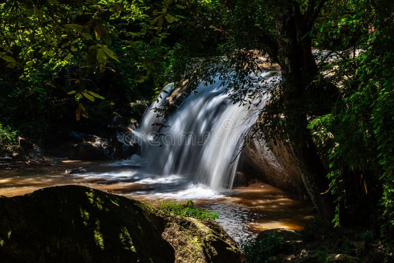 "Embracing the Rush of Nature" Stock Image - Image of chasingwaterfalls ...