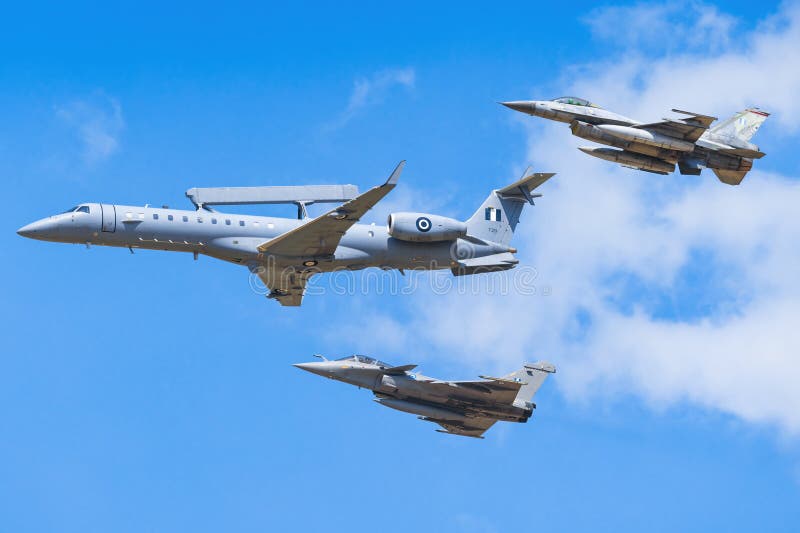 Tanagra Air Base - Greece September 5th 2023: Embraer ERJ-145H AEW&C ...