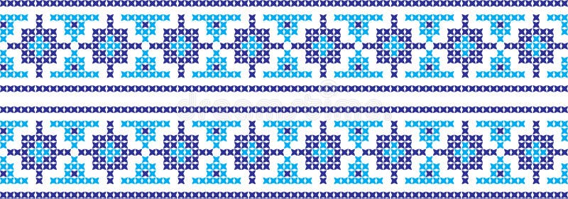Embroidered Cross-stitch Ornament National Pattern Ukrainian Slavic ...