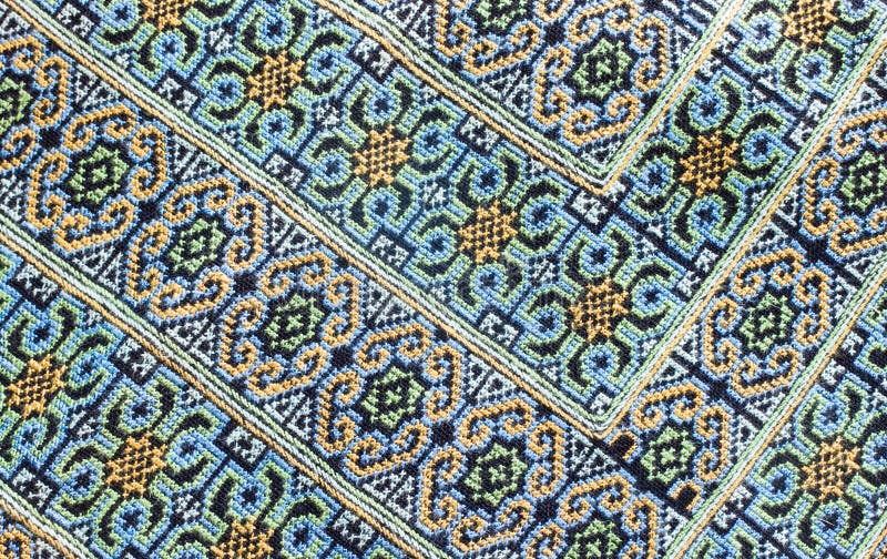 Vintage Gypsy Pattern Design Fabric Stock Image - Image of background ...