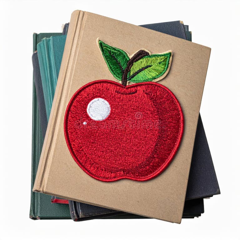 Red Embroidered Apple Patch Stock Illustrations – 46 Red Embroidered ...