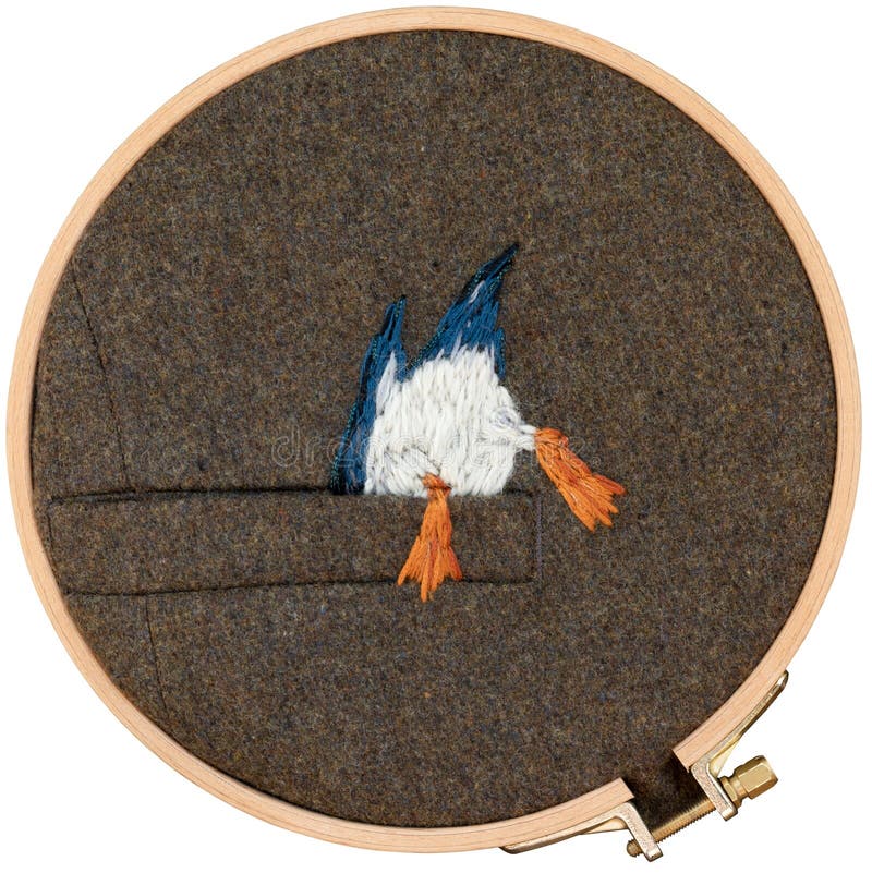 Vintage Duck Embroidery Design Stock Photos - Free & Royalty-Free Stock ...