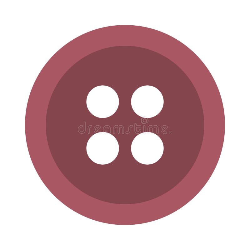 Embroidery Cloth Button Vector Design Stock Vector - Illustration of ...