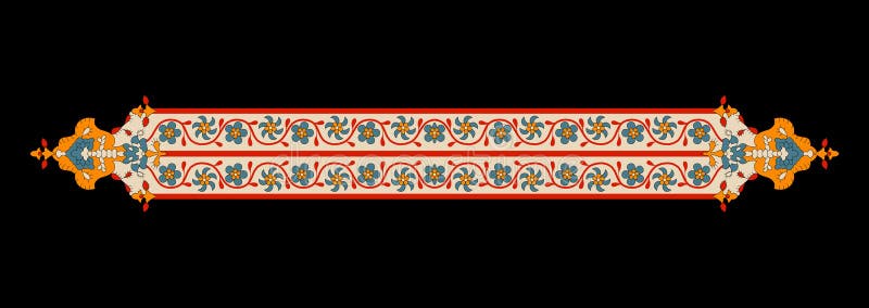 Embroidery Cross Stitch. Ethnic Patterns. Pixel Horizontal Seamless ...