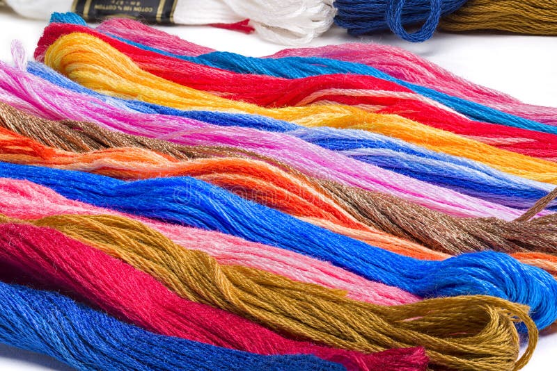 Embroidery Floss stock photo. Image of cotton, rainbow - 50106366