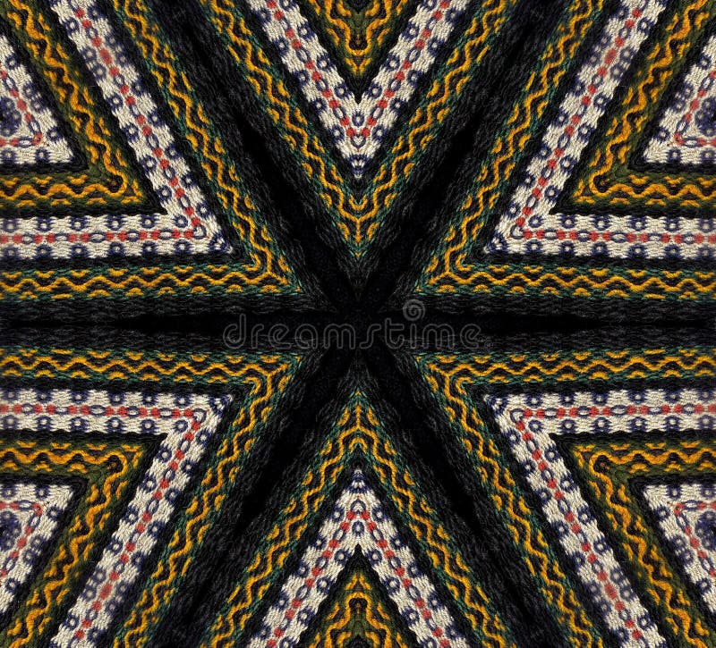 Embroidery folk pattern stock illustration. Illustration of culture ...