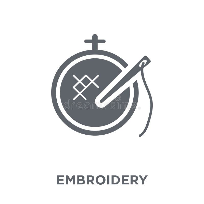 Embroidery Icon From Sew Collection Stock Vector Illustration Of