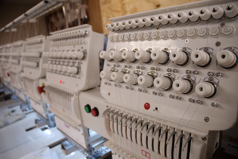 Embroidery machine stock photo. Image of clothing, stitch - 8541086