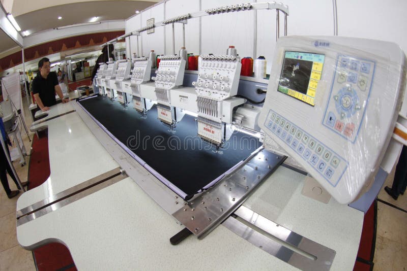 Embroidery editorial stock image. Image of solo, operating - 35426479