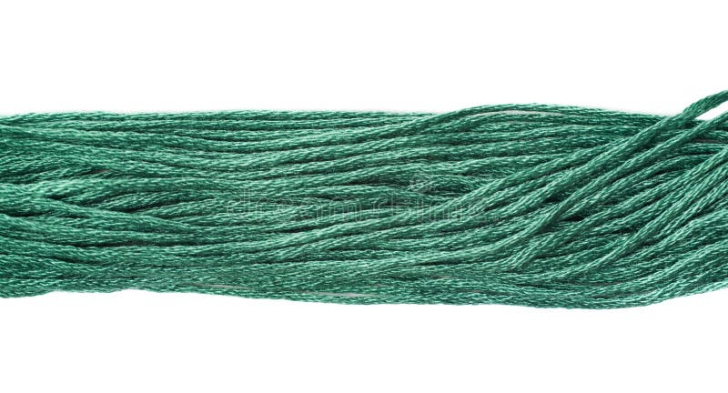 Embroidery Thread Yarn Isolated Stock Photo - Image of colored, multi ...
