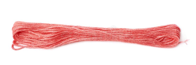 Embroidery Thread Yarn Isolated Stock Image - Image of sewing ...