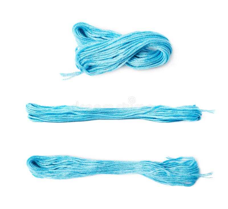 Embroidery Thread Yarn Isolated Stock Image - Image of fiber, rope ...