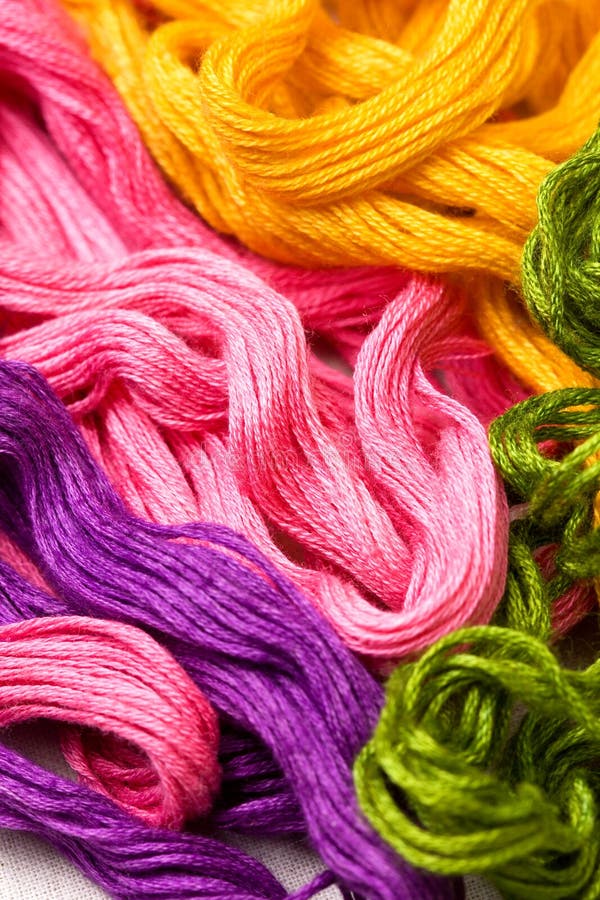 Embroidery threads stock photo. Image of craft, colors - 38691876