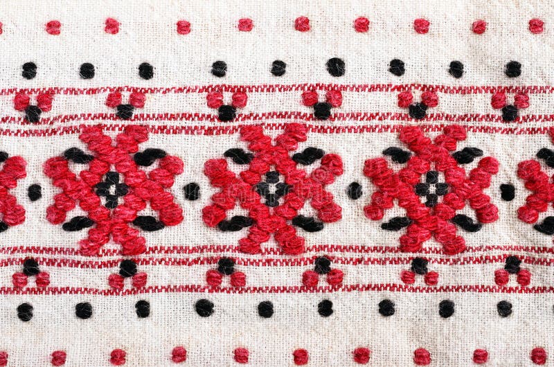Embroidery with woolen stock photo. Image of cloth, lace - 107434382