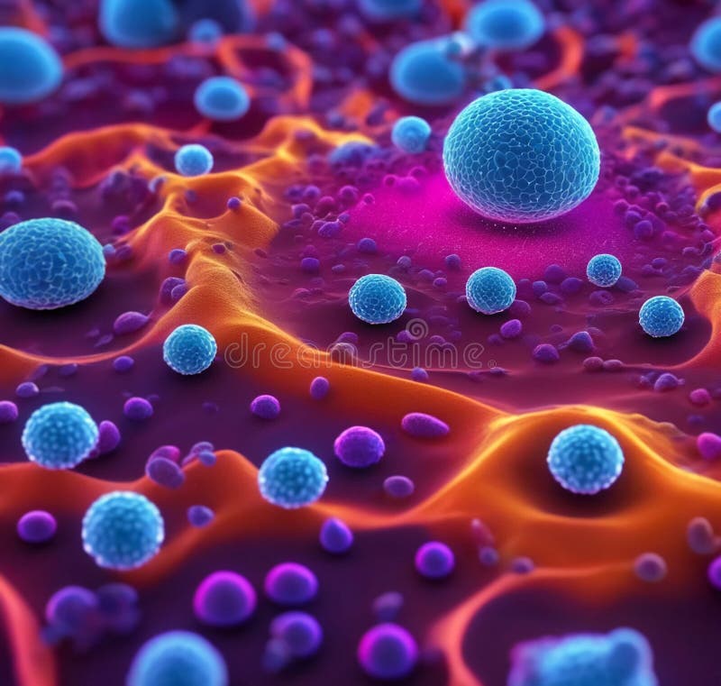 Embryonic Stem Cell Illustration. 3D Render Stock Illustration ...