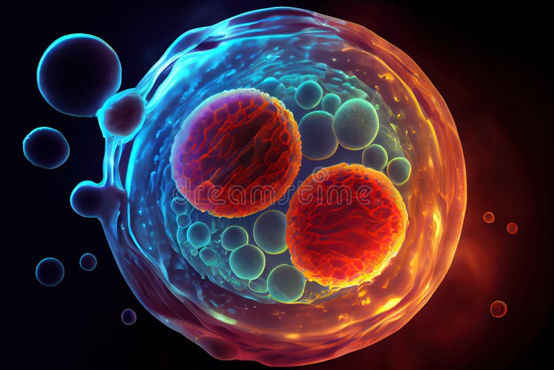 Embryonic stem cells stock illustration. Illustration of molecular ...