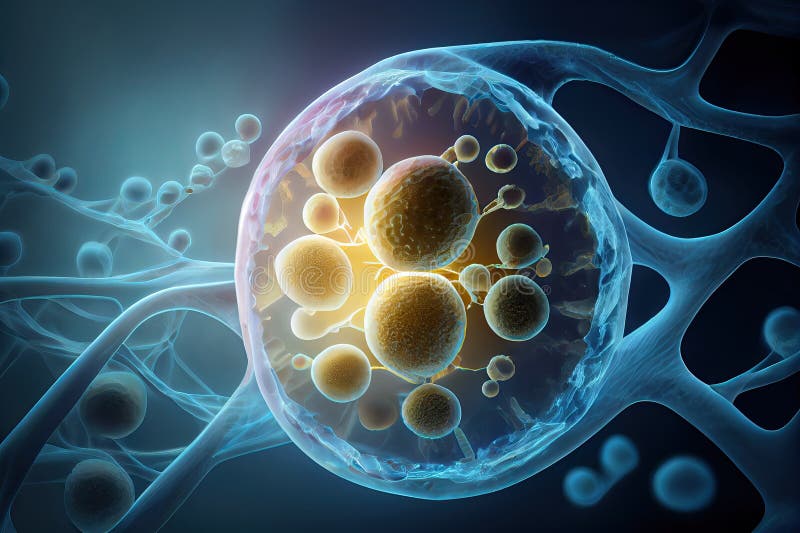 Embryonic stem cells stock illustration. Illustration of fertility ...