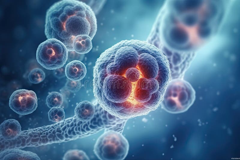 Embryonic stem cells stock photo. Image of inflammation - 299157474