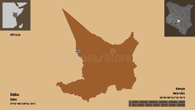 Embu, County of Kenya,. Previews. Pattern Stock Illustration ...