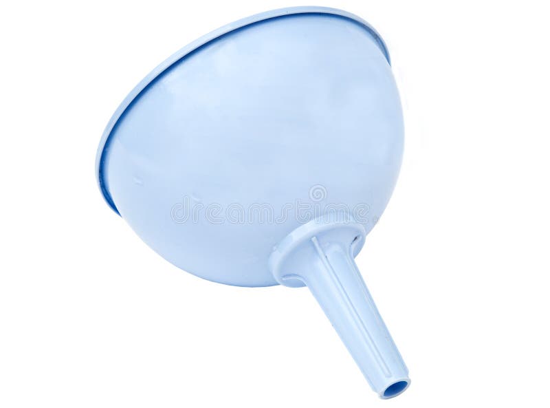 Embudo foto de archivo. Imagen de aislado, laboratorio - 33389624