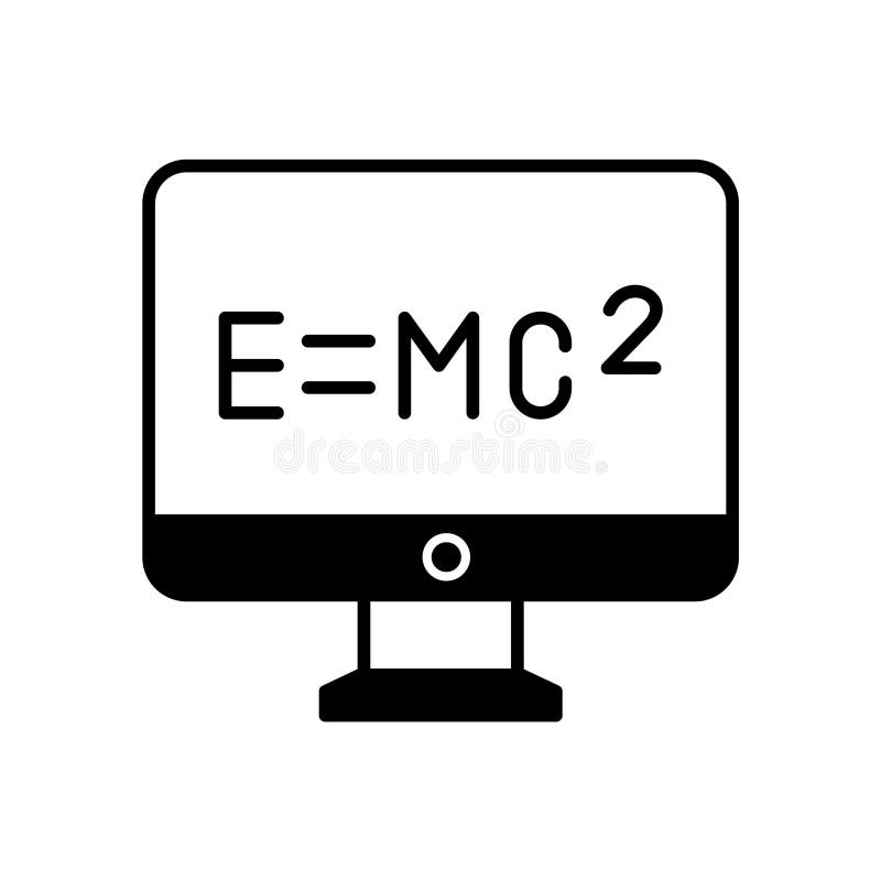 Emc2 Vector Icon Which Can Easily Modify or Edit. Stock Vector ...