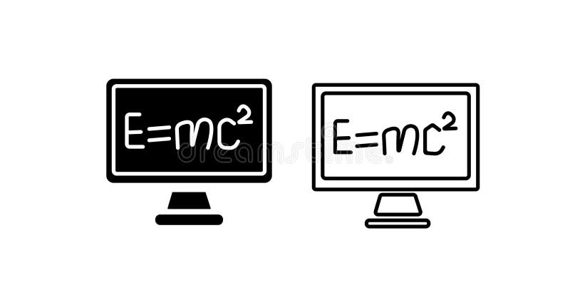 Emc2 Vector Icon Which Can Easily Modify or Edit Stock Vector ...