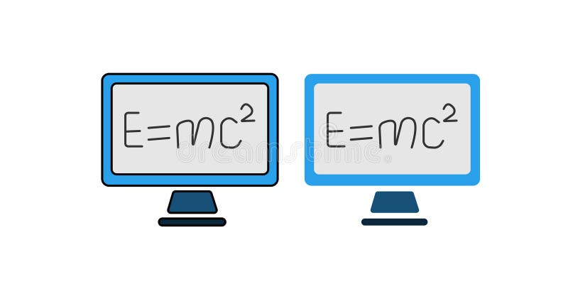 Emc2 Vector Icon Which Can Easily Modify or Edit Stock Vector ...