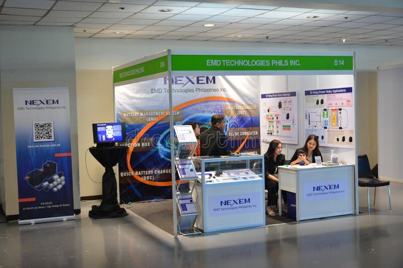 Emd Technologies Booth at Philippine Electric Vehicle Summit in Pasay ...