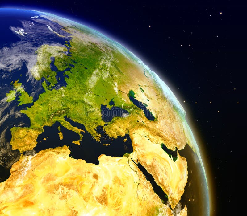 Emea Region Physical Globe Stock Illustrations – 16 Emea Region ...