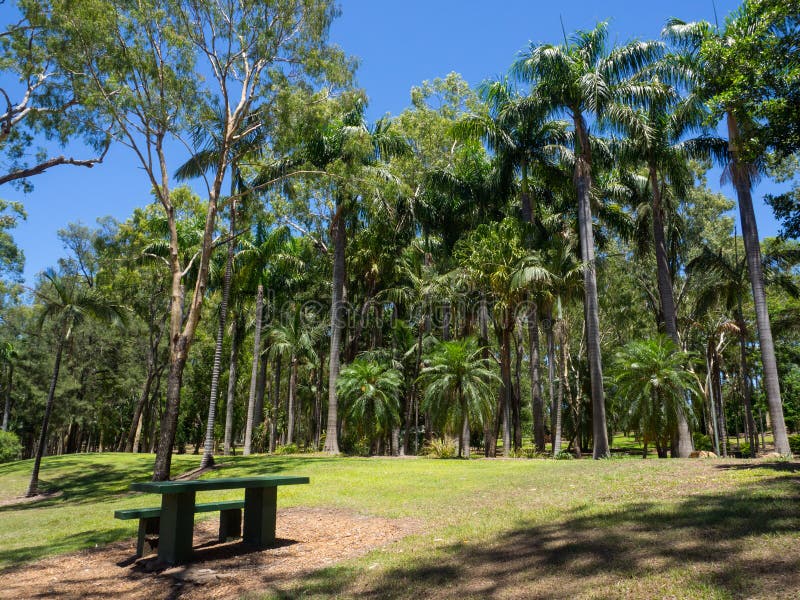 The Emerald Botanic Garden , Queensland, Australia. Stock Image - Image ...