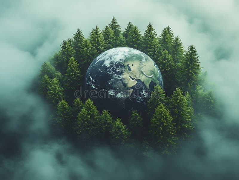 Emerald Canopy Earth Embrace Stock Photos - Free & Royalty-Free Stock ...