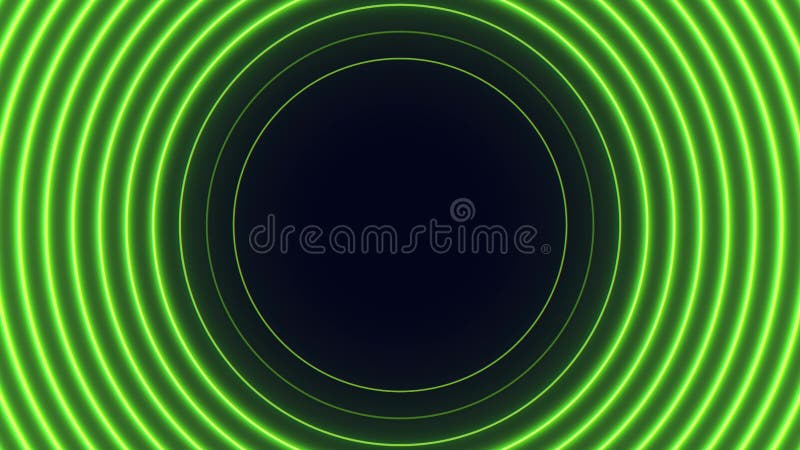 Emerald Circularity Futuristic Green Lines Pattern for Sci-fi Designs ...