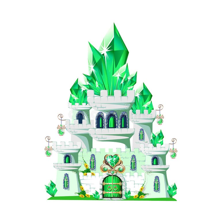 Emerald Castle Stock Illustrations – 470 Emerald Castle Stock ...